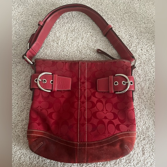 Coach | Bags | Vintage Red Coach Bag | Poshmark